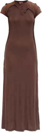 Diesel Femme, Robes, Brun, Taille: 38 FR Robe D-Jary