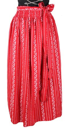 Stockerpoint Damen SC-195 Maxi Dirndlschürze, rot, 46-50