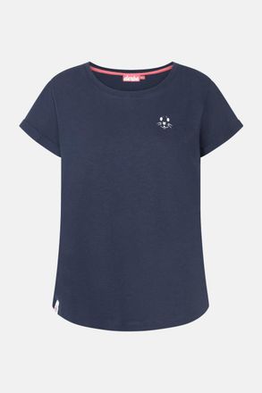 Derbe Derbe Robbenschnute Damen T-Shirt Dunkelblau