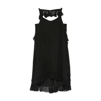 Jijil Femme, Robes, Noir, Taille: 42 FR 0002 Abito Longuette Voila