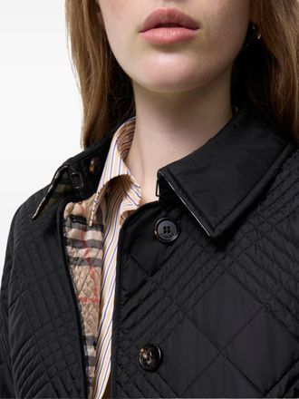 Burberry Quilted Nylon Jacket - Black