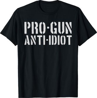 The Salty Veteran Pro-Gun Anti-Idiot T-Shirt