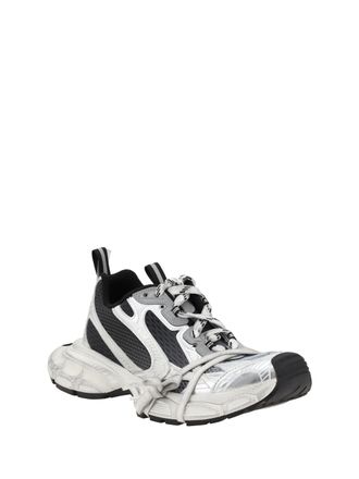 Balenciaga Mens 3xl Sneakers Blk-Grey-White Polycarbamide; Polyester Blk/grey/white
