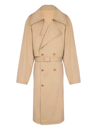 Balmain trench &agrave; taille ceintur&eacute;e - Tons neutres