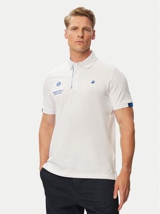 Beverly Hills Polo Club Poloshirt P-SS26M-P2770 Wei&szlig; Regular Fit