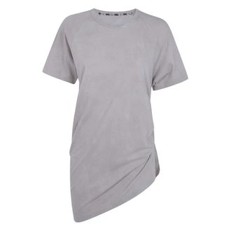 Ziggy Chen Asymmetrisches T-Shirt - - Tops - Damen - Grau - 3XS
