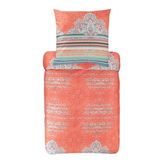 Bassetti Ravello Bettwäsche, Baumwolle, ORANGE, 155X220