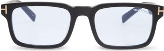 Tom Ford Eyewear lunettes de soleil &agrave; monture carr&eacute;e - Noir