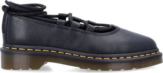 Dr. Martens Femme, Chaussures, Noir, Taille: 36 EU Chaussures de Ballerine Noires &agrave; Lacets
