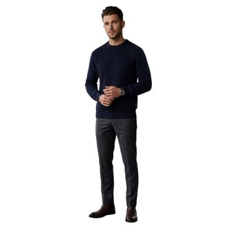 Replay Pullover f&uuml;r Herren, gerippt (Marine)
