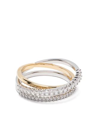 Swarovski bague Hyperbola - Argent