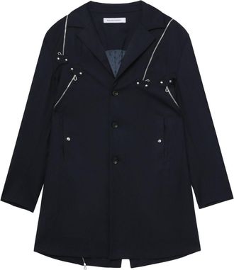 Kiko Kostadinov Knox Mantel - Blau