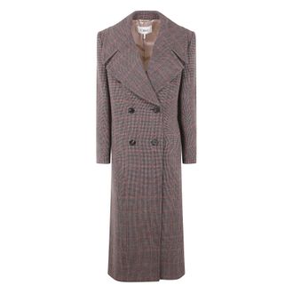 Chlo&eacute; Eleganter Doppelreihiger Wintermantel - - Coats - Damen - Braun - S