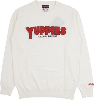 Saint Barth Homme, Pulls, Beige, Taille: L Heron Light Yuppies Sweater