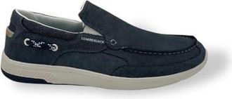 Lumberjack Lumberjack Hommes Chaussures SMM3402 001 Crero Mocassin Sans Lacets, bleu, 42 EU