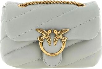 Pinko Pinko, Femme, Sacs, Gris, Taille: ONE Size Love Baby Puff