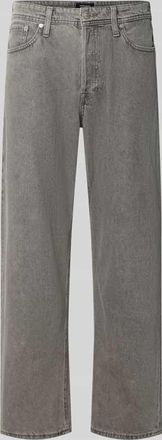 Jack & Jones Straight Fit Jeans aus reiner Baumwolle Modell Eddie