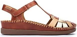 Pikolinos Chaussure Semi-Ouverts en Cuir CADAQUES pour Femme Color Brick