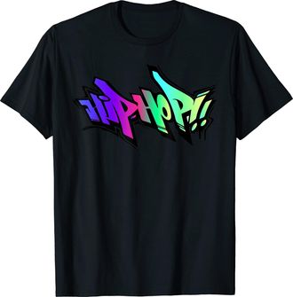 Hip Hop Watches Love Hip Hop Rap Musik, Musiker, cool, regenbogenfarben, bunt T-Shirt