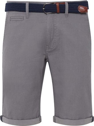 Indicode Figno Herren Chino Shorts Bermuda Kurze Hose mit G&uuml;rtel, Gr&ouml;&szlig;e:XL, Farbe:Light Grey (901)