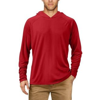 Generic Sweat-shirt &agrave; col rond pour homme - Pull dhiver &agrave; manches longues - Coupe ample - Haut de base - Mode d&eacute;contract&eacute;e - Veste de sport - Manches courtes,
