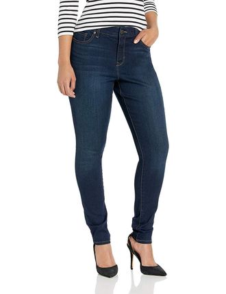 Gloria Vanderbilt Damen Comfort Curvy Skinny Standard Jeans, Parker Whisker, 38
