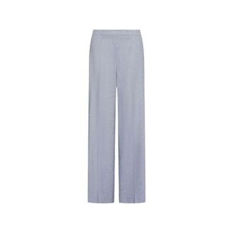 Marella Femme, Pantalons, Bleu, Taille: 40 FR Wide Pantalons