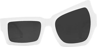 Generic Ranley Lunettes de soleil amusantes | Lunettes de soleil irr&eacute;guli&egrave;res et amusantes pour femmes | Lunettes de soleil asym&eacute;triques d&eacute;coratives pour f&ecirc;te