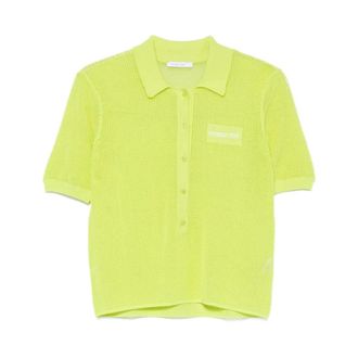 Patrizia Pepe Strickpolohemd - - Tops - Damen - Gr&uuml;n - S