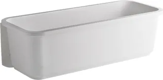 Artibetter Tofficu Selbstklebender Ausziehbarer Aufbewahrungsbeh&auml;lter Wandhalterung Klebefl&auml;che f&uuml;r K&uuml;che und Bad Flexibles Wandregal zur Kleinen Gegenst&auml;nde Auf