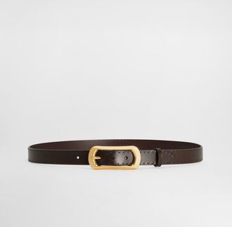 Dolce & Gabbana Tempesta Calfskin Belt - Mann G&uuml;rtel Braun 120