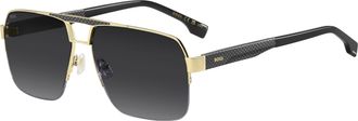 HUGO BOSS Brille BOSS 1767/S Gr&ouml;&szlig;e 60-15 mm Gold/Eye size: 60 - Bridge size: 15