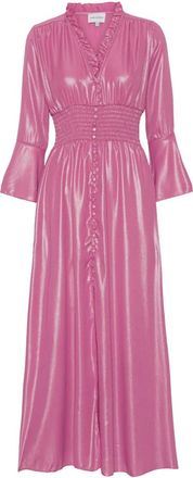 Americandreams Americandreams, Femme, Robes, Rose, Taille: 38 FR Robe Longue Chatoyante Sally
