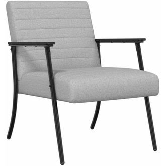 vidaXL Sessel Wolkengrau 59 x 75 x 78 cm Stoff vidaXL