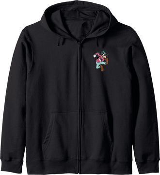 Disney Goofy Retro Pose Pocket Logo Kapuzenjacke