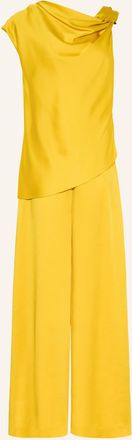 HUGO BOSS Jumpsuit Danjini Aus Satin gelb