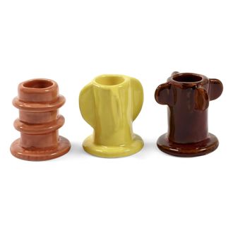 Serax Bougeoirs Molly - Set de 3 Serax