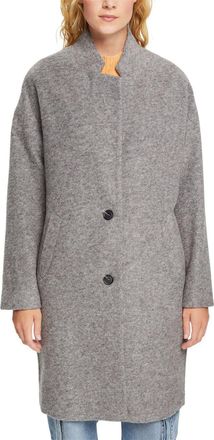Esprit Damen 082ee1g336 Jacke, Medium Grey, XXL EU