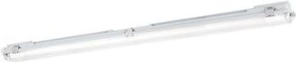 Eglo Feuchtraumleuchte Eco Tube-E, Beleuchtung Keller Garage, Kellerleuchte R&ouml;hre, Deckenleuchte Feuchtraum Leiste, Wannenleuchte 128,5 cm, Kunststoff in g