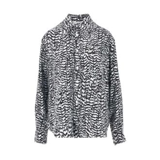 Bottega Veneta Chemises Bottega Veneta Vert - Femme - Blouses et Chemises - Multicolore - Taille: 38 FR