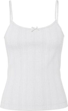 Pieces Pcmarie Singlet Poin Top JRS Noos BC Débardeur, Cloud Dancer, L Femmes