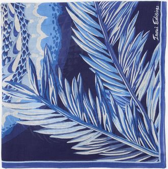 Inou&iuml; Editions Echarpe imprim&eacute;e Croco en coton