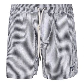 Barbour Gingham Seersucker Badeshorts - - Swimwear - Herren - Mehrfarbig - L