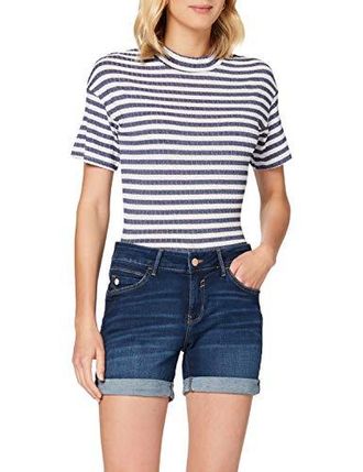 Mavi Pixie Shorts, Milan Foncé Brossé STR, 28 Femme