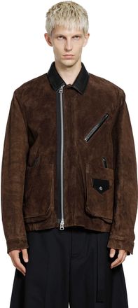 sacai Suede Blouson