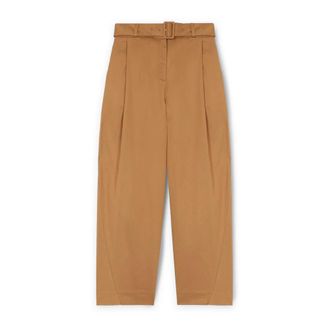Motivi Balloon Hose mit Stoffg&uuml;rtel - - Trousers - Damen - Beige - 2XS