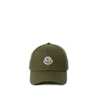 Moncler Casquette brod&eacute;e en coton
