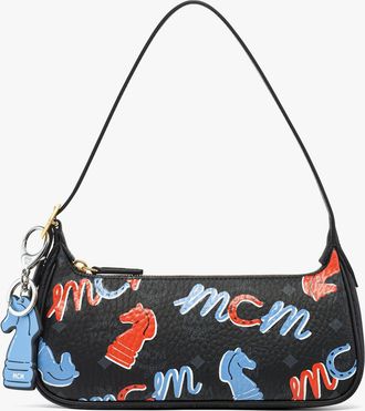 MCM Year of the Horse Aren Schultertasche in Visetos