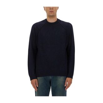 Woolrich Herren, Strickwaren, Blau, SGröße
