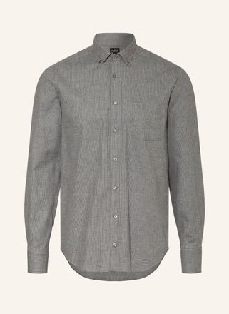van Laack Van Laack Flanellhemd Vl-Roy-Tfk Tailor Fit grau